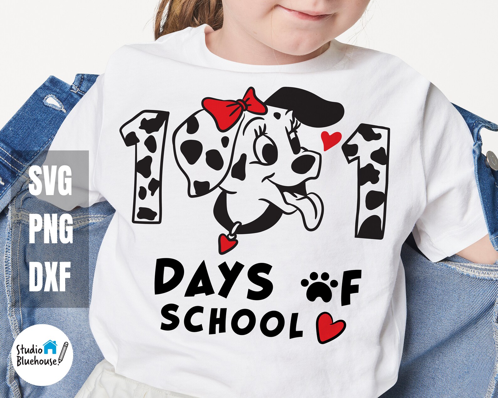 101 Days of School Svg 101 Days of School Dalmatian SVG - Etsy