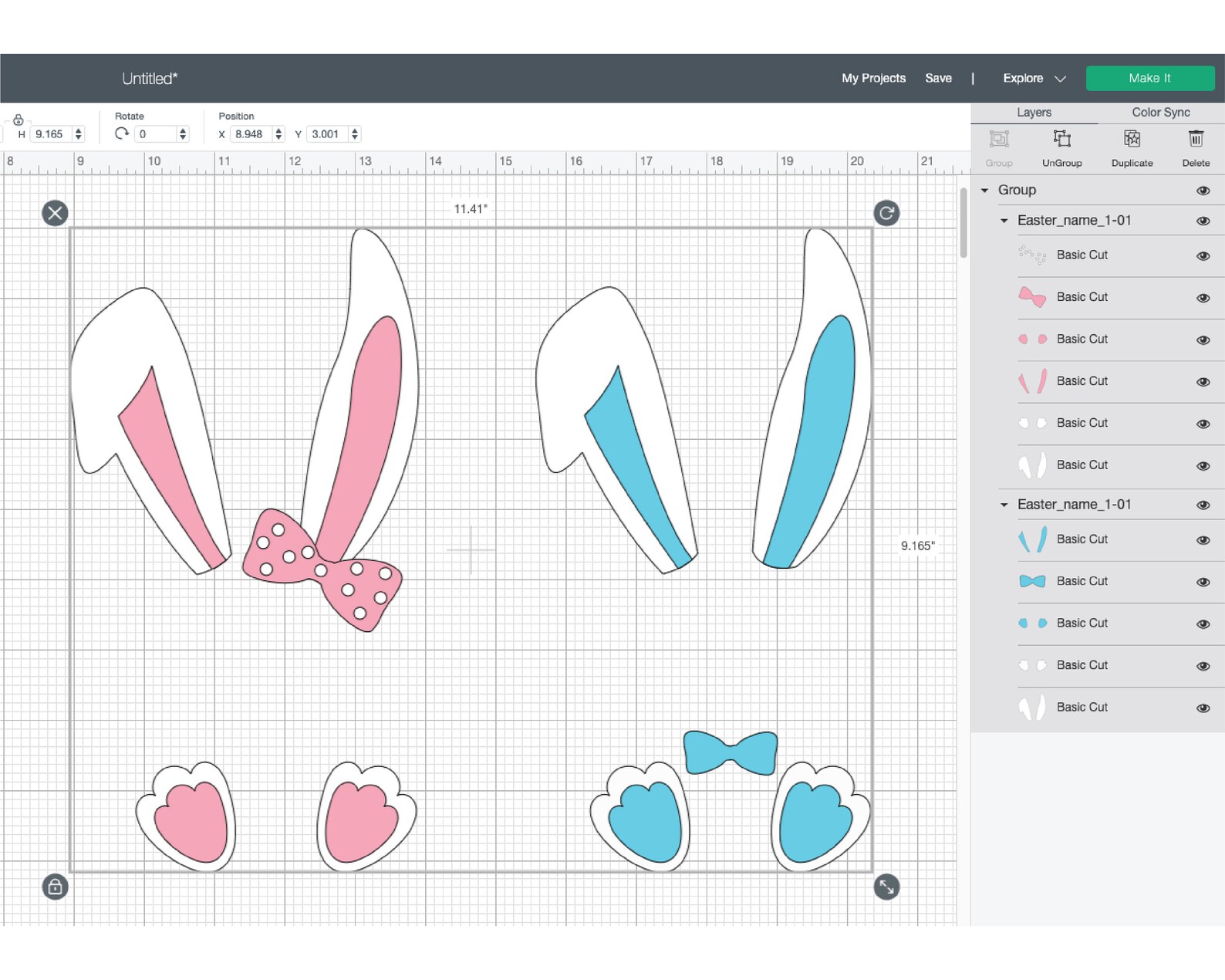 Bunny Name Frame SVG Bundleeaster Bunnybunny SVG Digital - Etsy