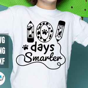 101 Days Smarter Svg 101 Days of School Dalmatians SVG Kindergarten Svg ...