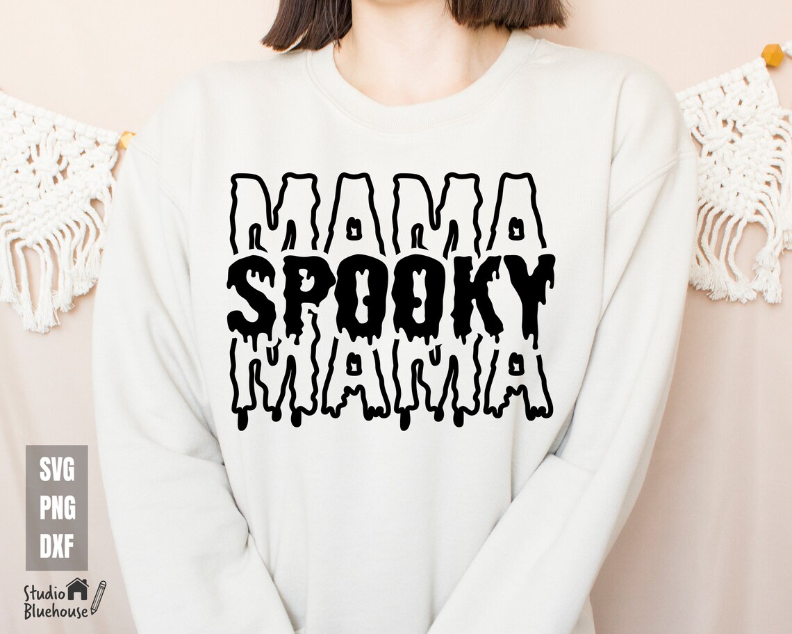 Spooky Mama Svg Halloween Svg Halloween Mom Svg Spooky - Etsy