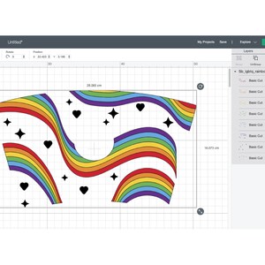 Lgbtq Pride Rainbow Pride Svg Gay Pride Svg Lgbtq Svg for Sbux 24oz ...