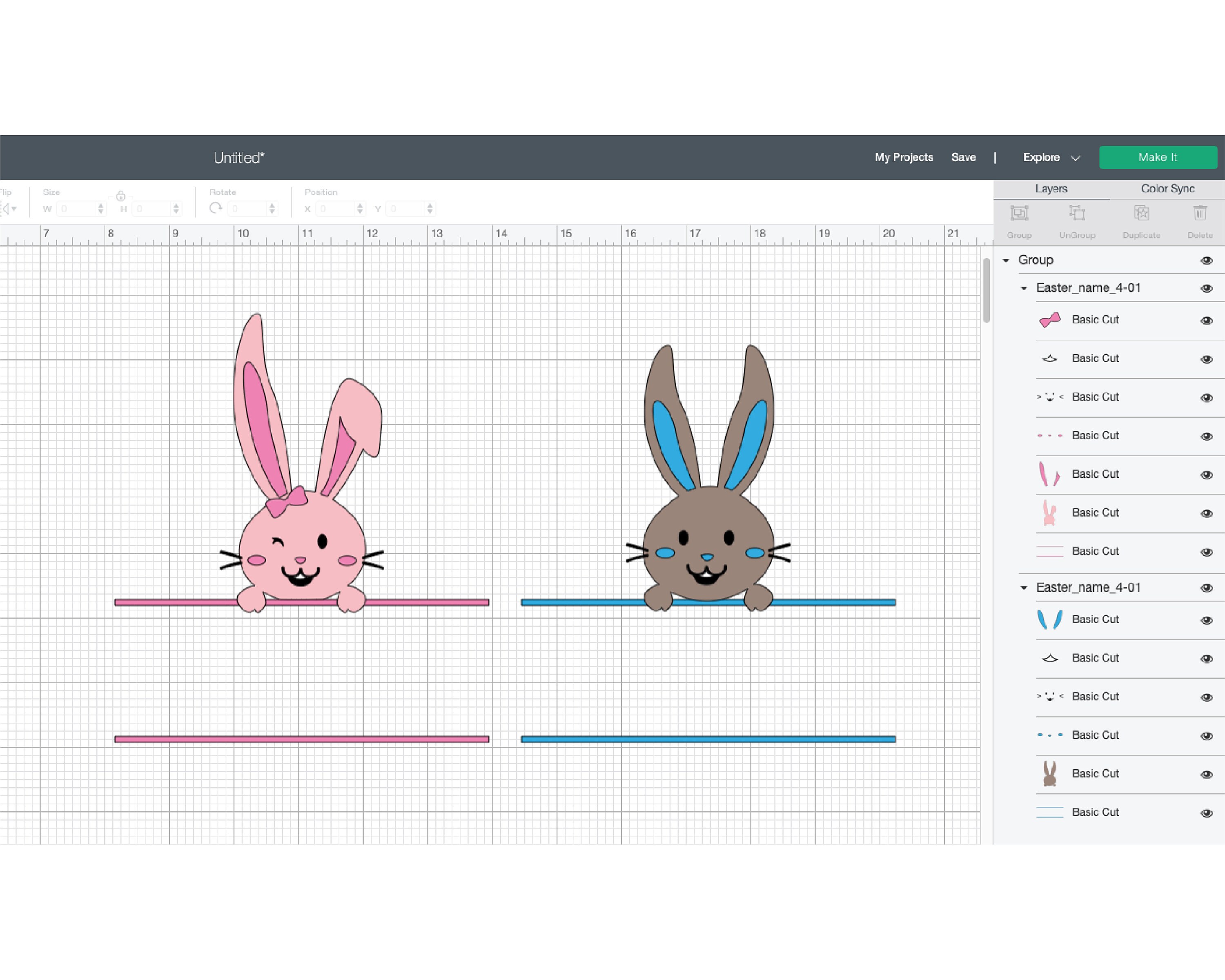 Bunny Name Frame SVG Bundleeaster Bunnybunny SVG Digital - Etsy