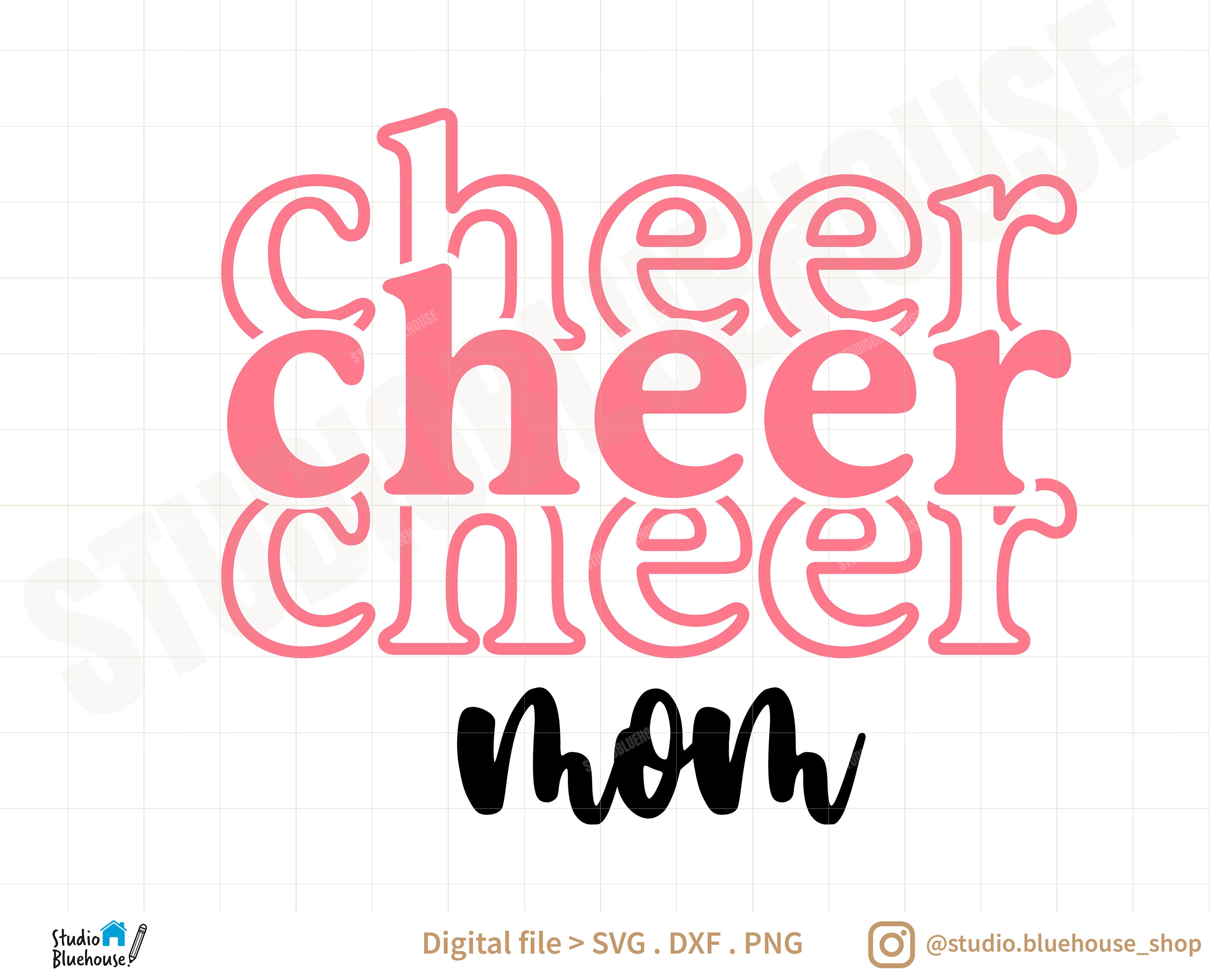 Art & Collectibles Drawing & Illustration Team Spirit Svg Gift for mom ...