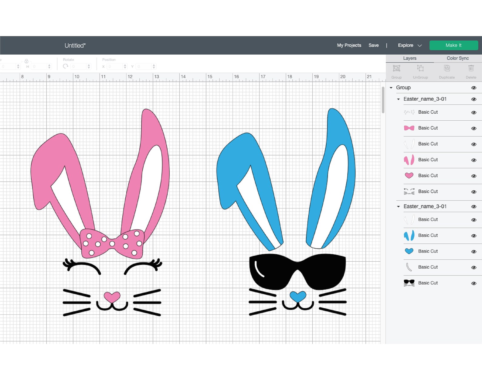 Bunny Name Frame SVG Bundleeaster Bunnybunny SVG Digital - Etsy