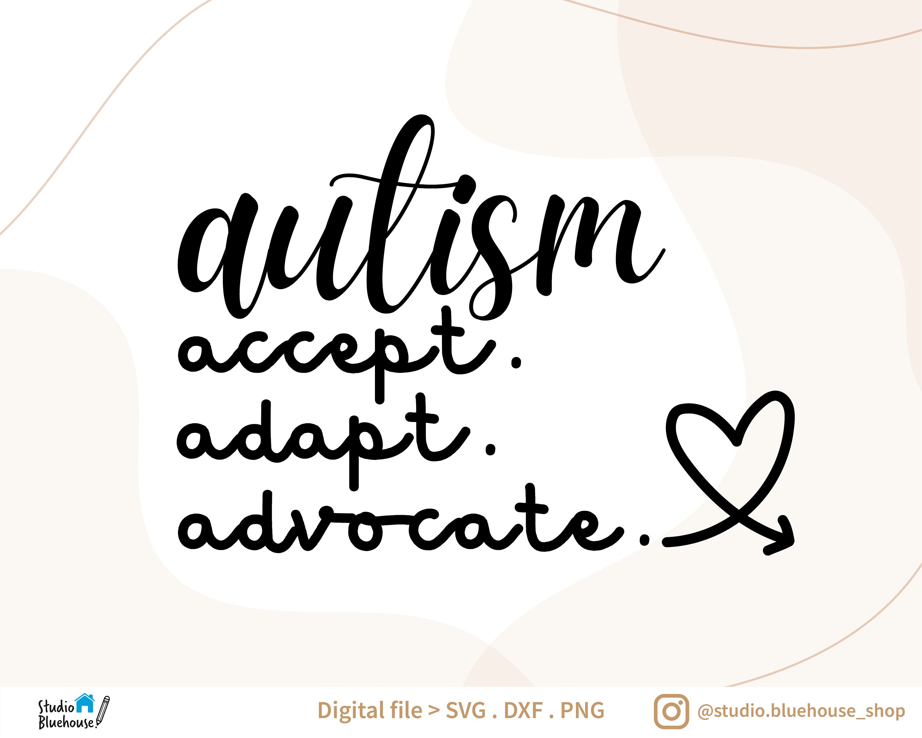 Autism Acceptance Svg Autism Svg Files Autism Mom Svg | Etsy