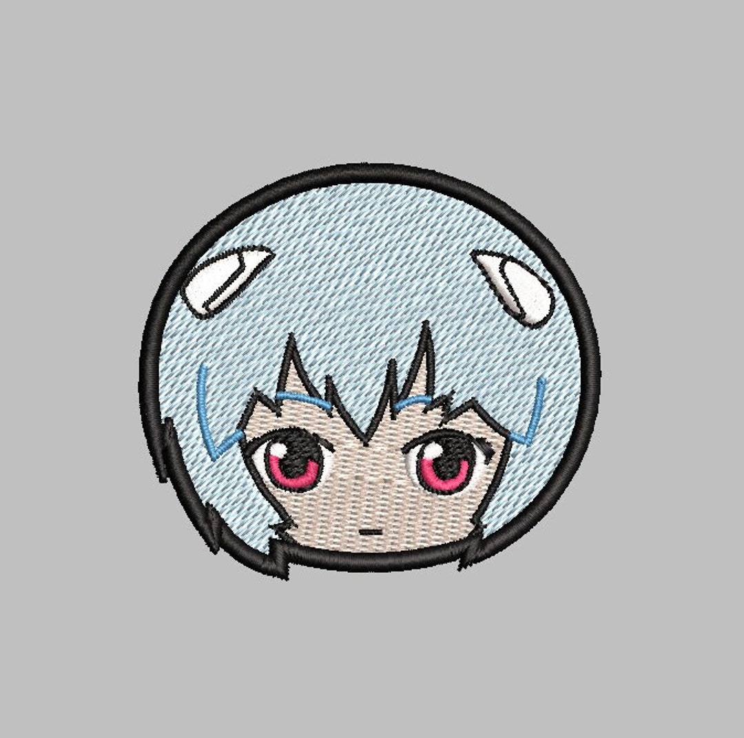 Rei Head Embroidery File - Etsy
