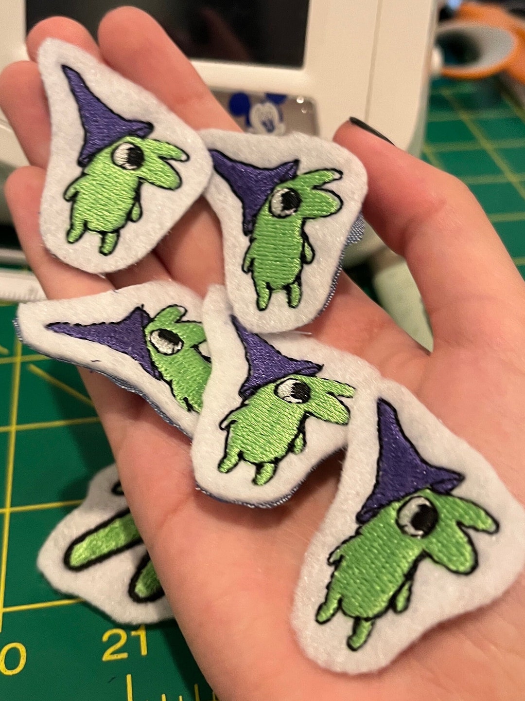 Green Alien Patch Glep 2 Count - Etsy