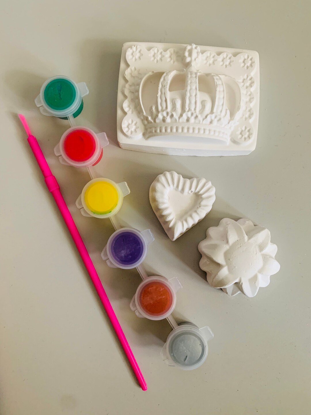 Princess Party Paint Your Own // Princess Painting Set, Princess Paint ...