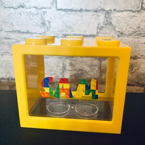 Brick Money Box // Personalised Money Box, Piggy Bank, Reward Jar ...