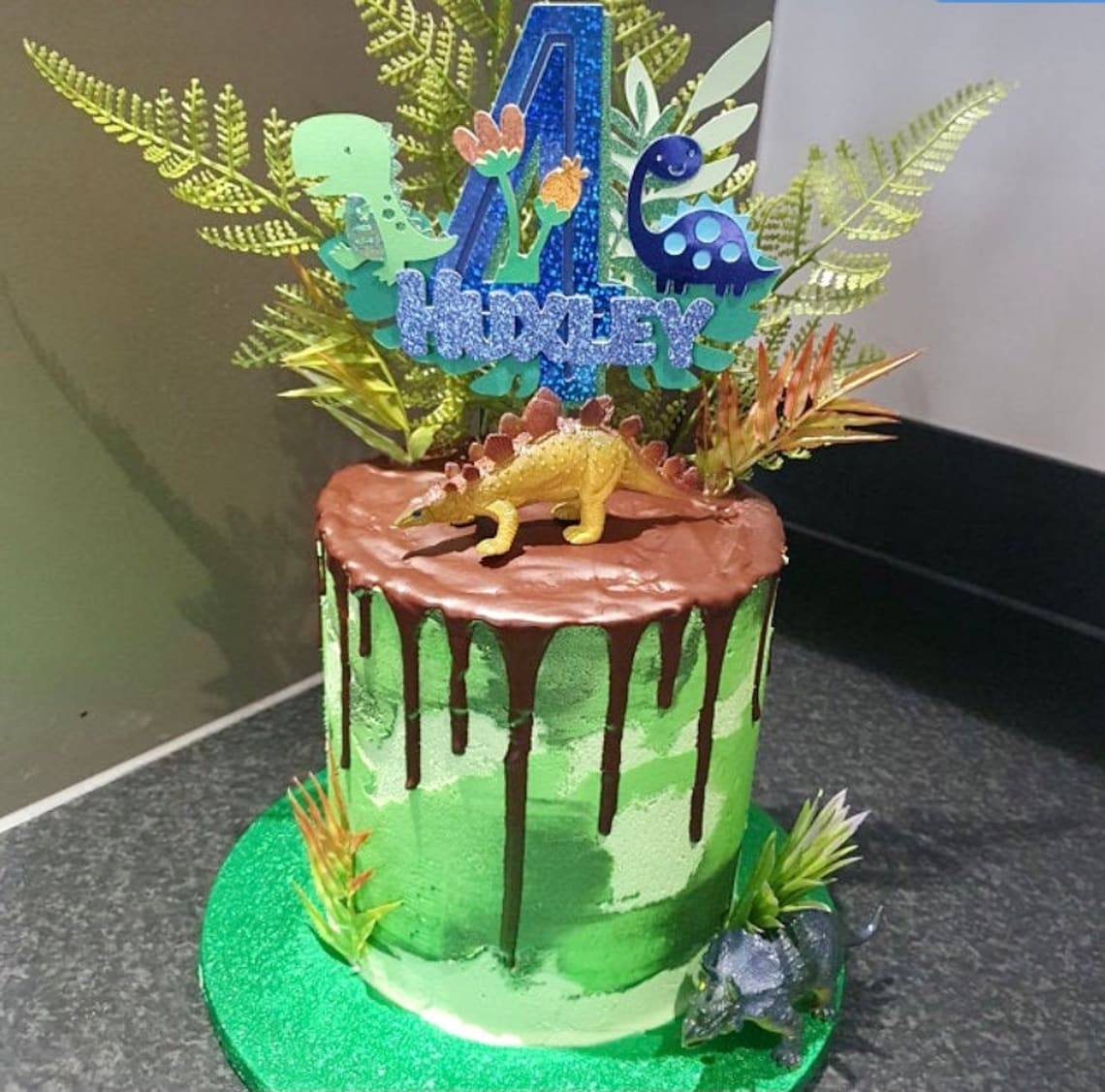 Dinosaur Cake Topper Cake Topper Dino Cake Topper Birthday | Etsy