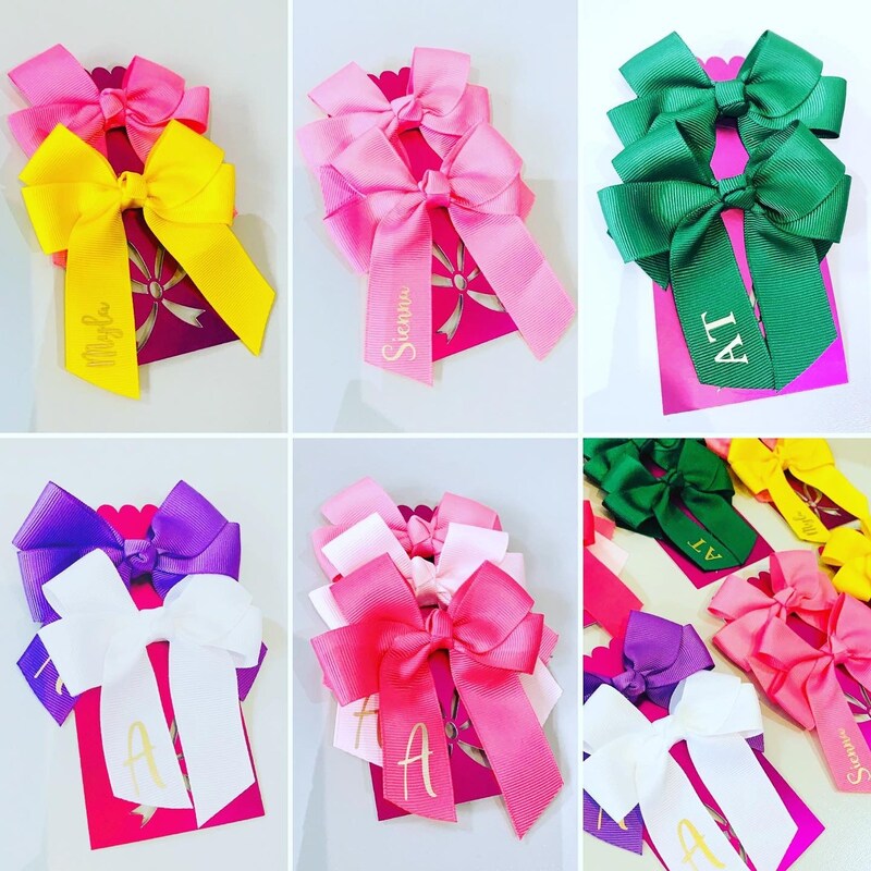 Custom Hair Bows - Etsy