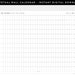 PRINTABLE Perpetual / Forever Wall Calendar Digital PDF Instant ...