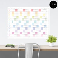 2025 Wall Calendar - Etsy UK