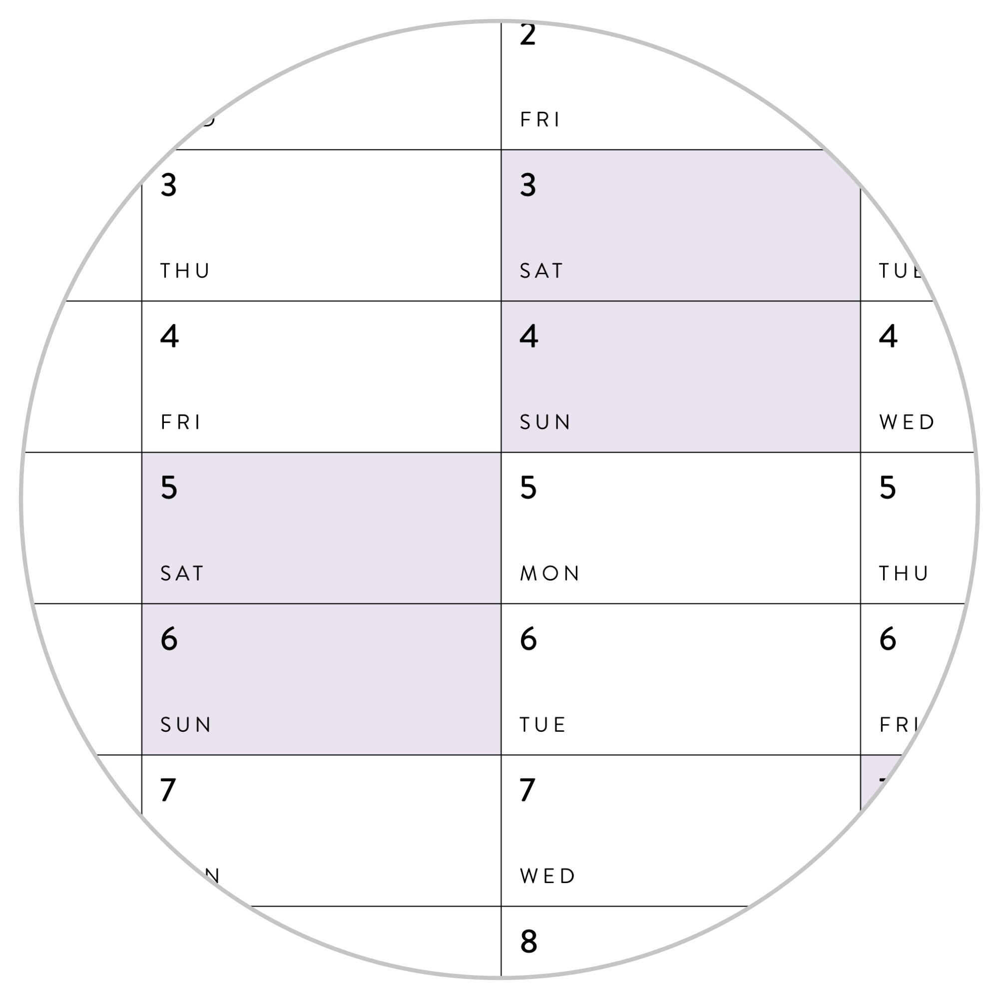 PRINTABLE 2024 Wall Calendar Digital PDF Instant Download - Etsy