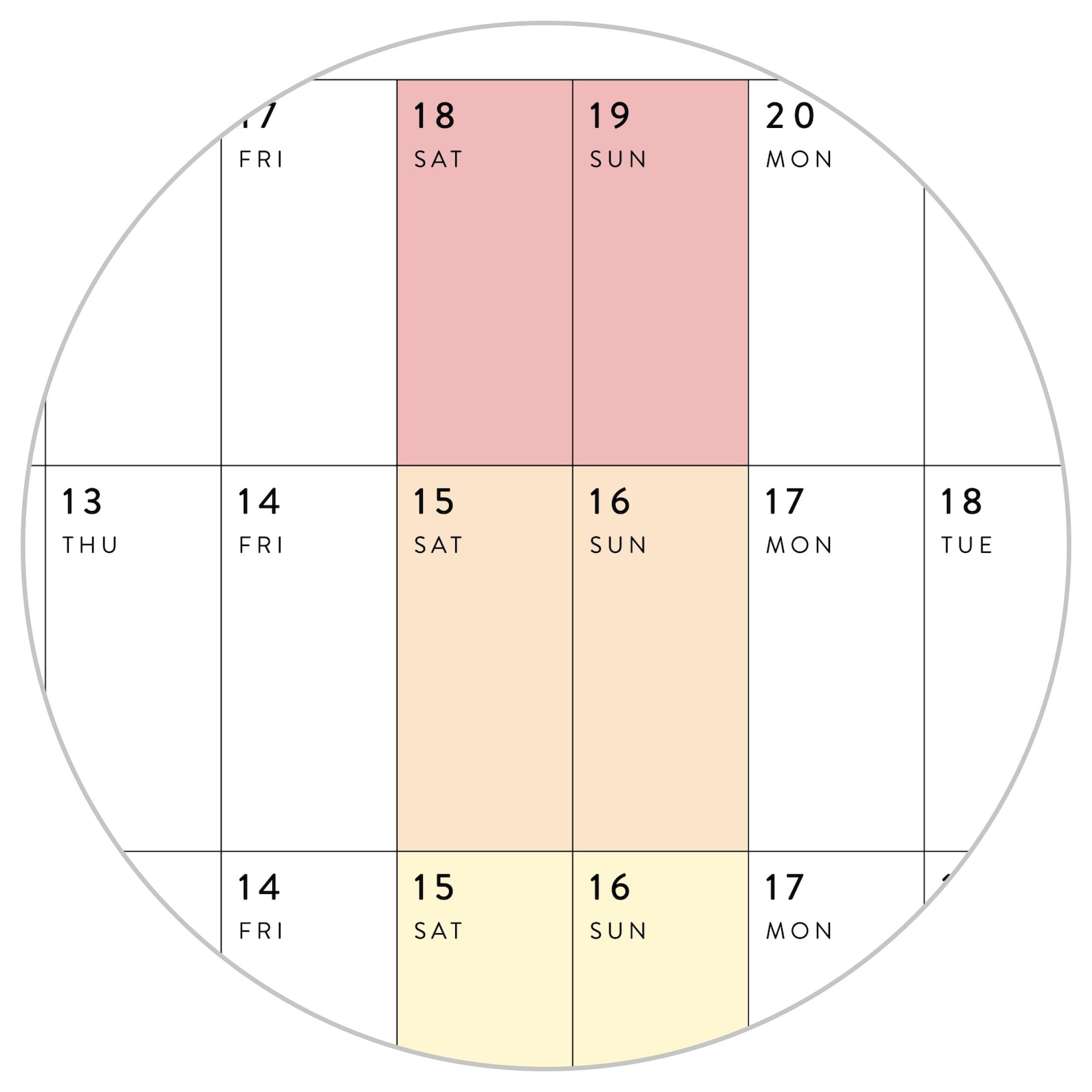 NEW LAYOUT! Giant 2026 Wall Calendar With Aligned Weekends | 2026 ...
