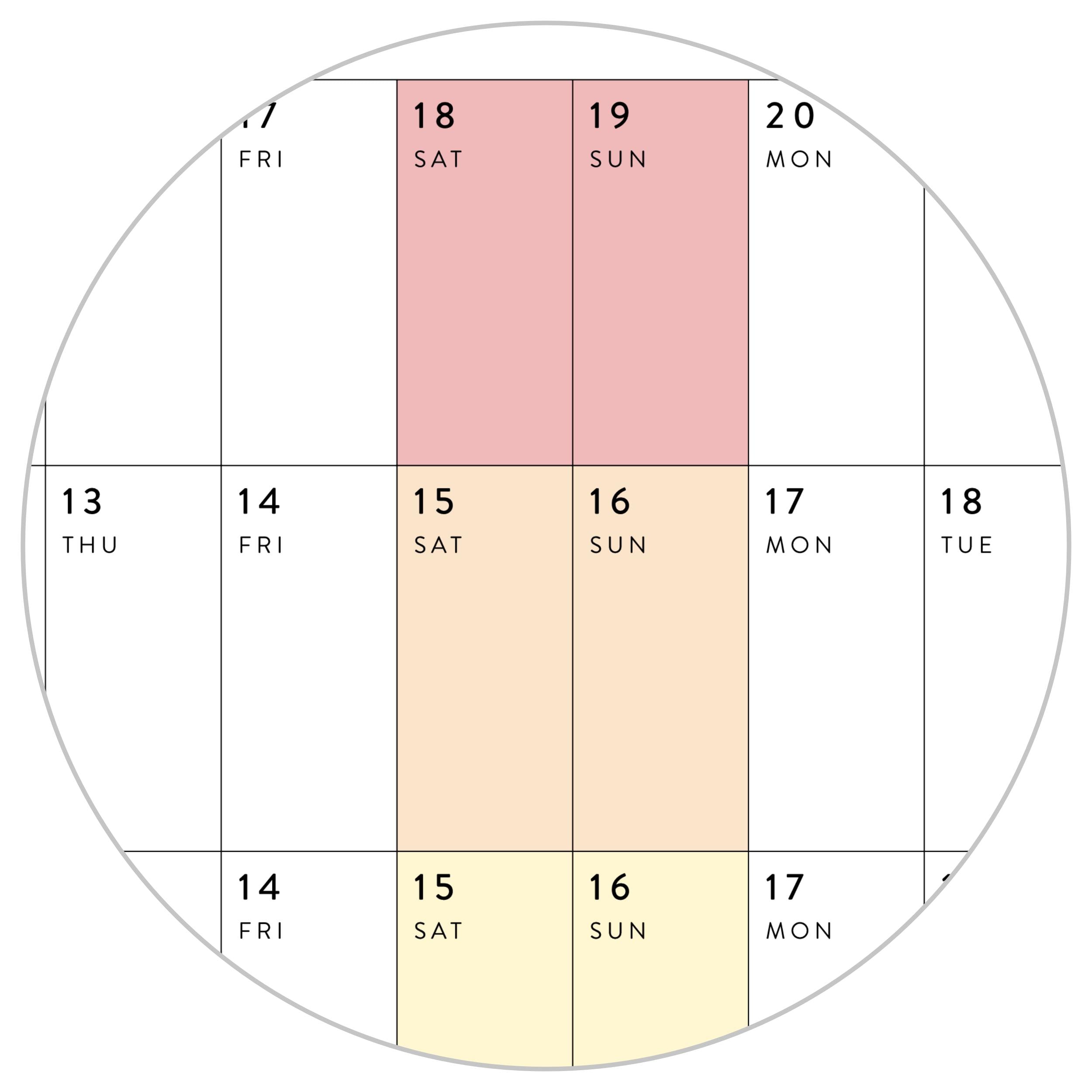 NEW LAYOUT! Giant 2026 Wall Calendar With Aligned Weekends | 2026 ...