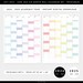 PRINTABLE 2024 2025 JULY Start Academic Wall Calendar PDF Instant ...