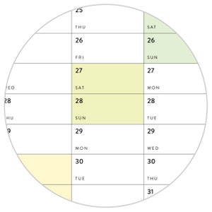 PRINTABLE 2024 2025 JULY Start Vertical Academic Wall Calendar Rainbow ...