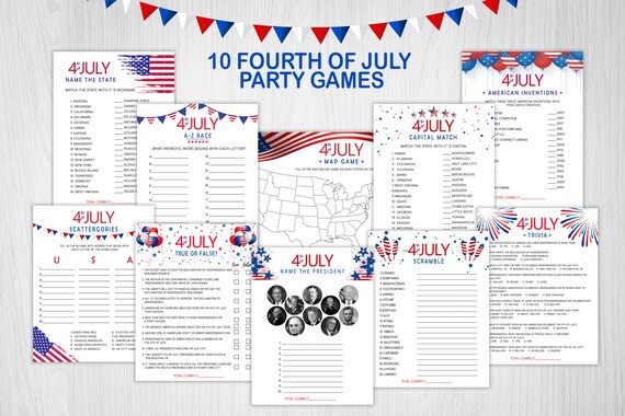 Fourth Of July Party Games