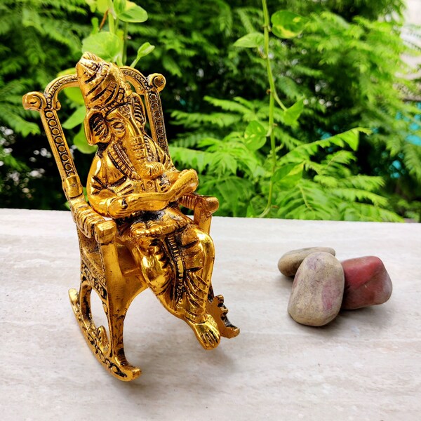 Brass Lord Ganesha Statue - Etsy