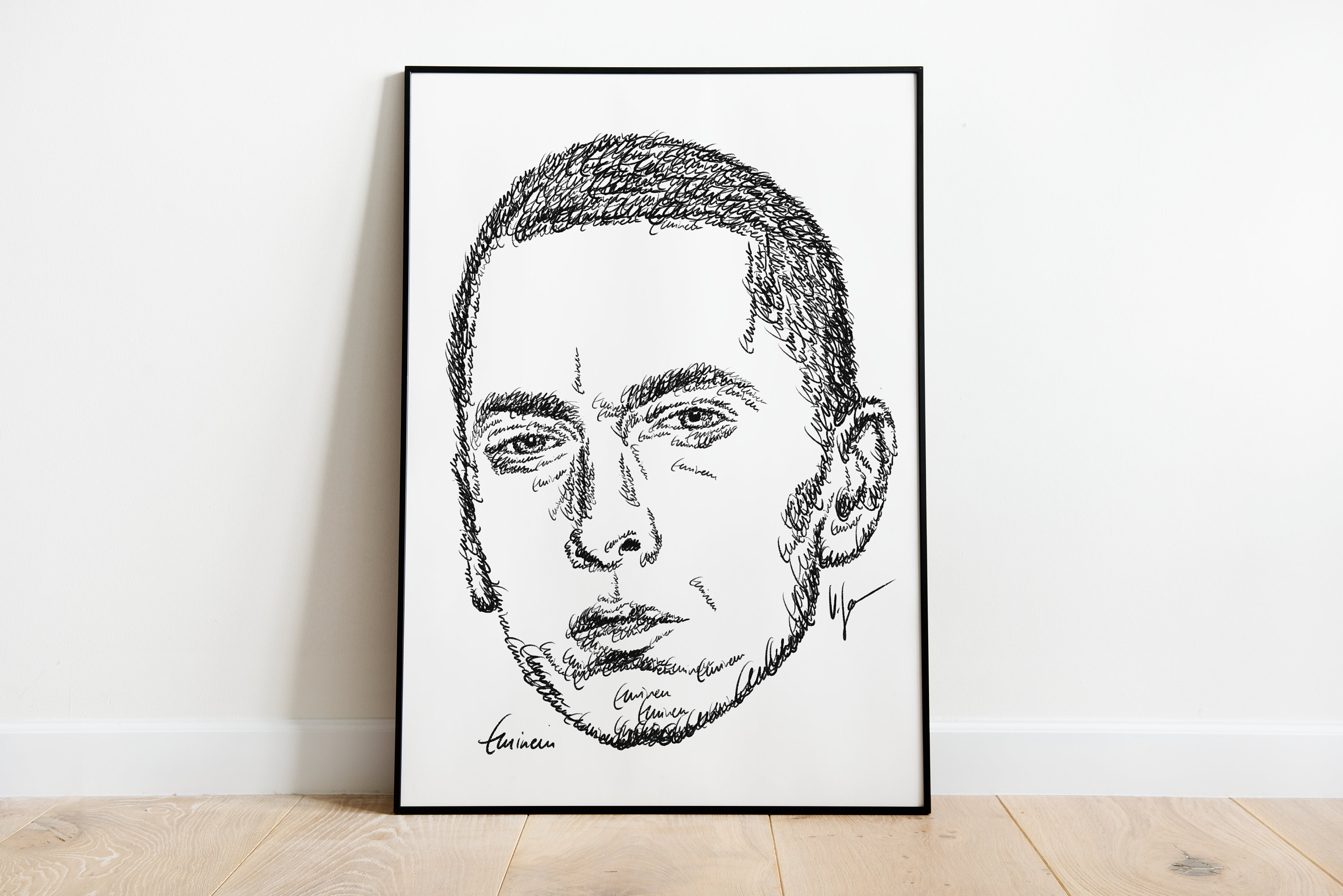 Simple Eminem Drawing