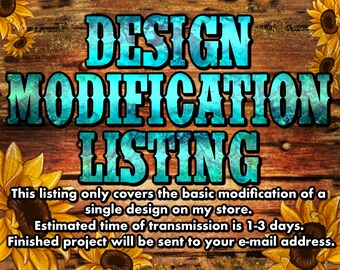 Design Modification Listing Modified Design Png Special - Etsy
