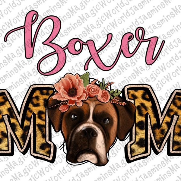 Boxer Mom - Etsy