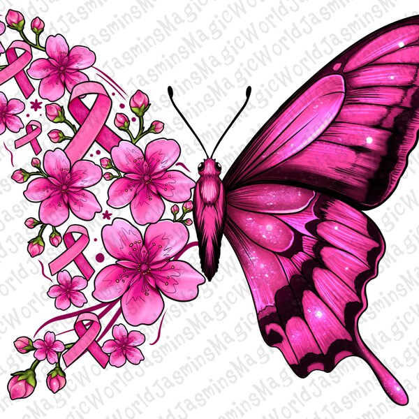 Cancer Butterfly - Etsy