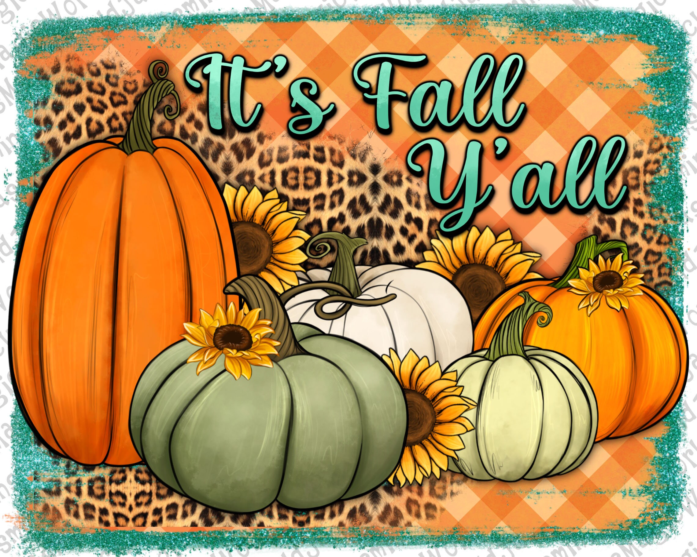 It'is Fall Y'all Png Fall Png Halloween Design Fall - Etsy UK
