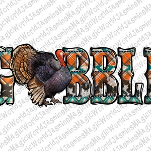 Gobble Thanksgiving Turkey Png Thanksgiving Png Thanksgiving - Etsy