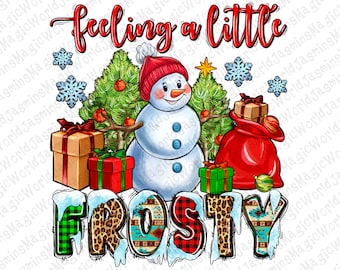Feeling a Little Frosty Png - Etsy