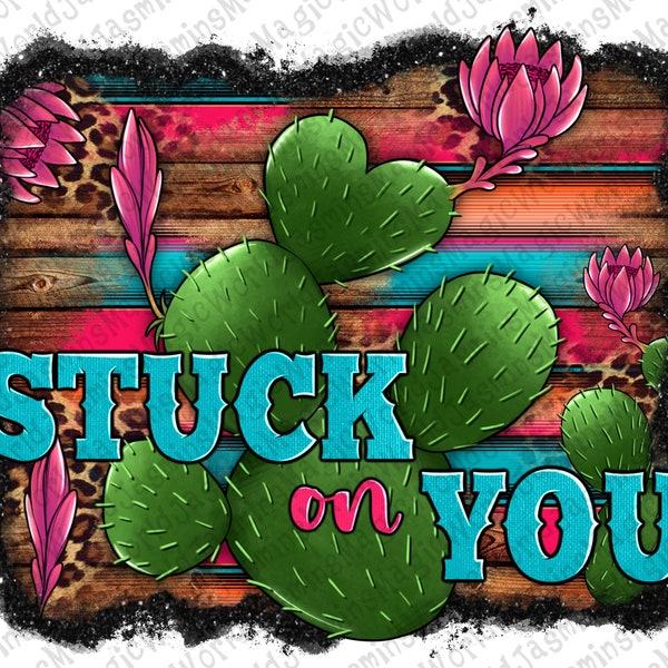 Stuck on You Cactus - Etsy