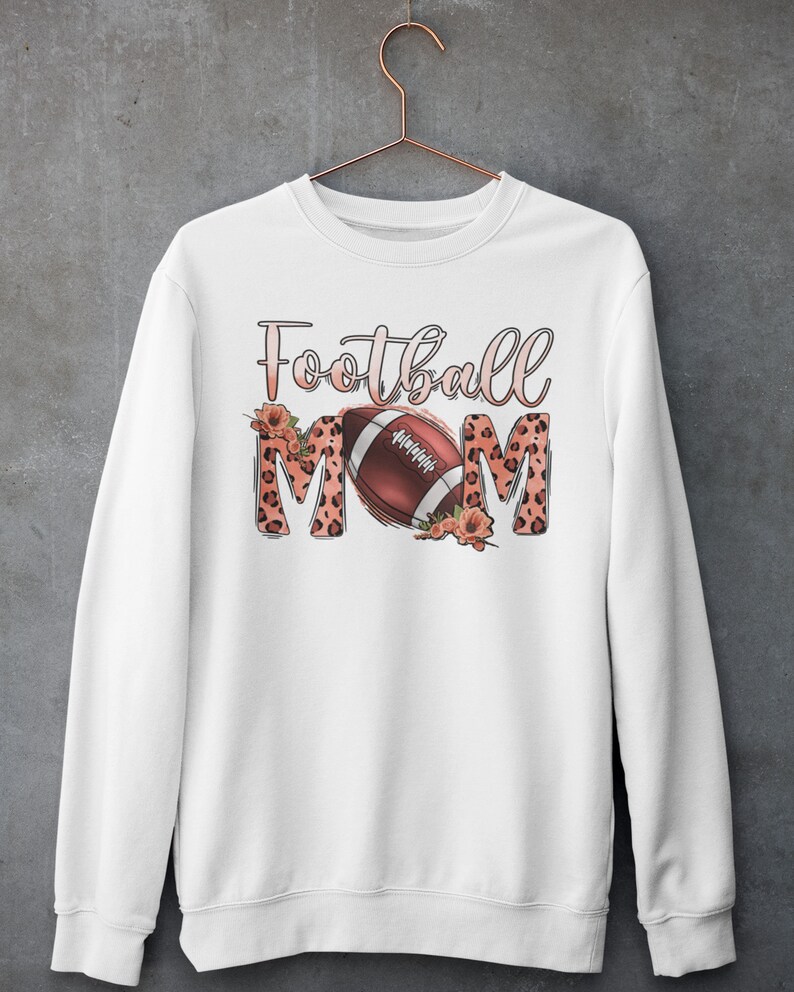 Leopard Football Mom Sublimation Designwestern Football - Etsy