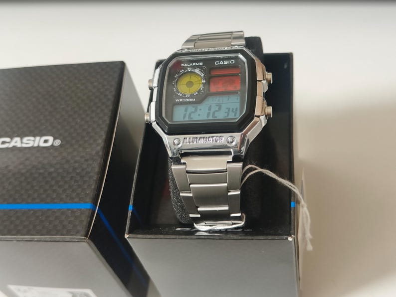 Casio AE-1200WHD World Time Illuminator Multicolor Mod More Colors ...