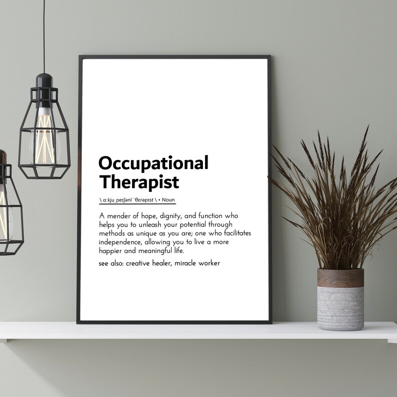 Occupational Therapist Definition Occupational Therapist Gift Ot ...