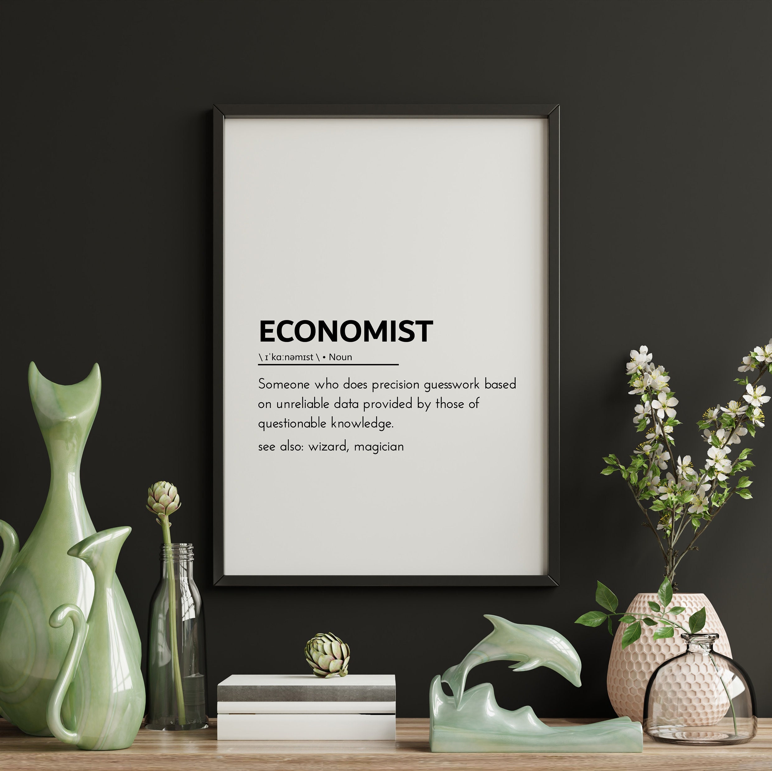 Economist Definition Economist Poster Economist Gift Economist Office ...