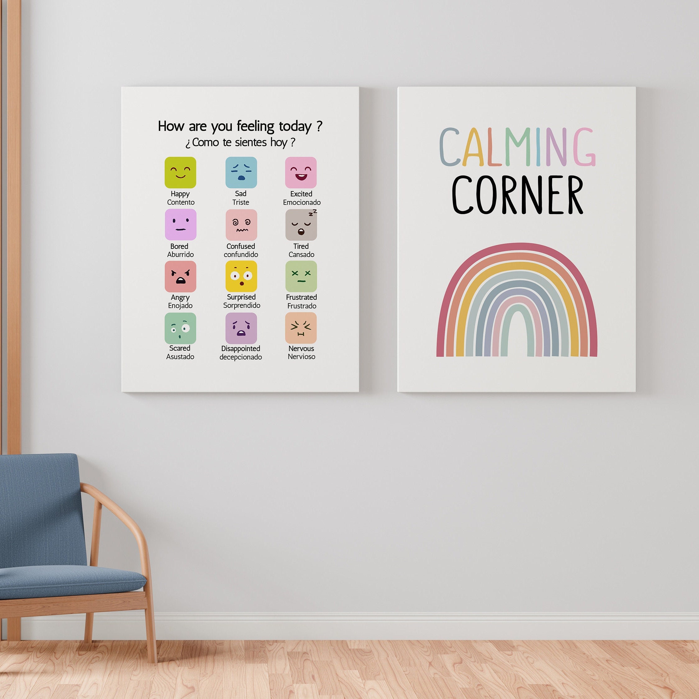 Calming Corner How Are You Feeling Today Emotions Poster Classroom ...