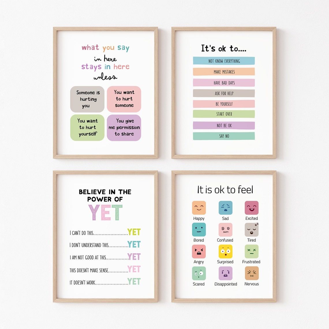 Mental Health Posters, Check in With Yourself, Growth Mindset ...