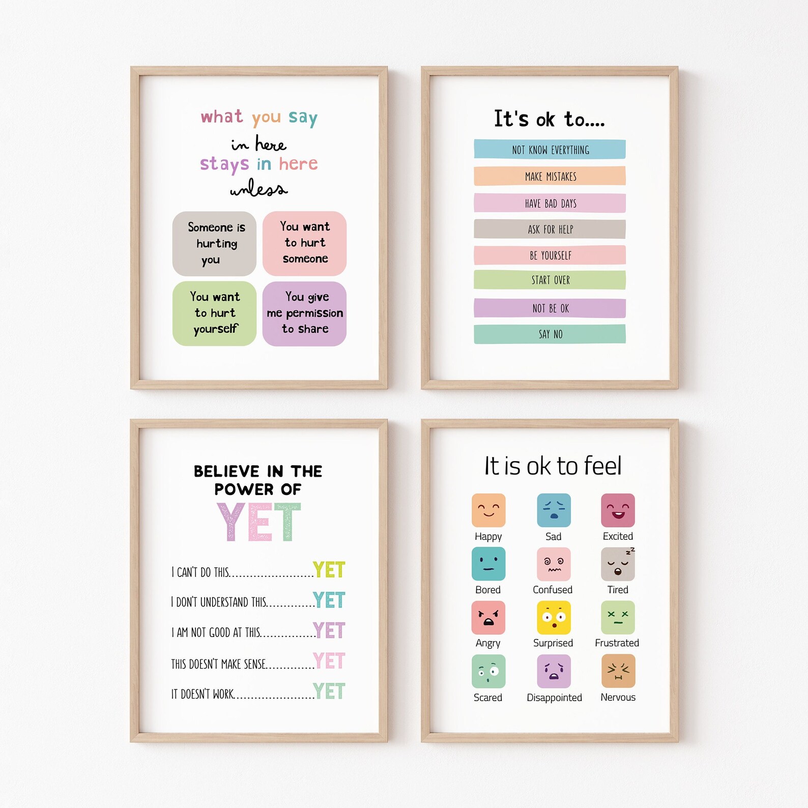 Mental Health Posters, Check in With Yourself, Growth Mindset ...