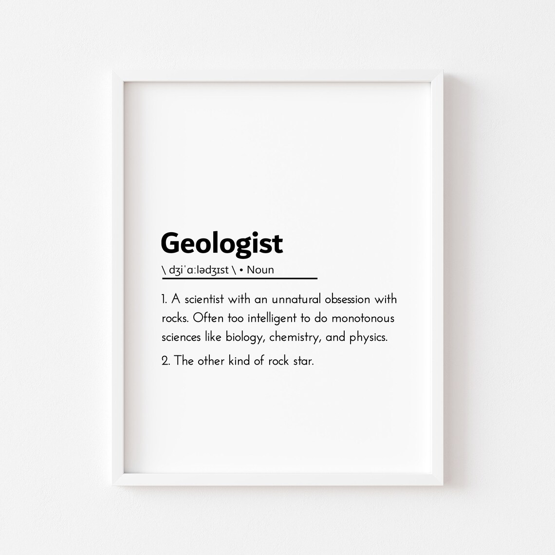 Geologist Definition Geology Gifts Geologist Poster Geologist Gift ...