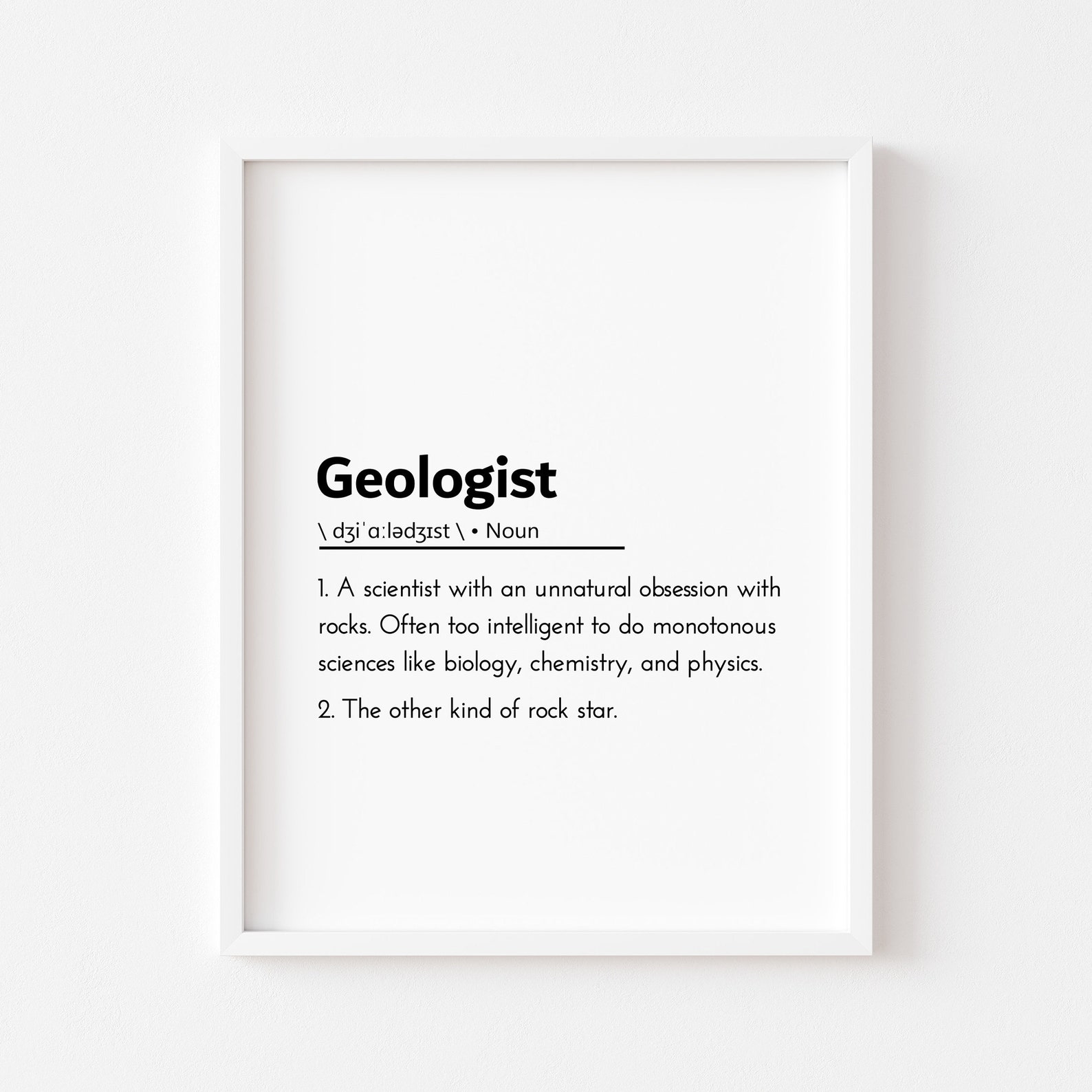 Geologist Definition Geology Gifts Geologist Poster Geologist Gift ...