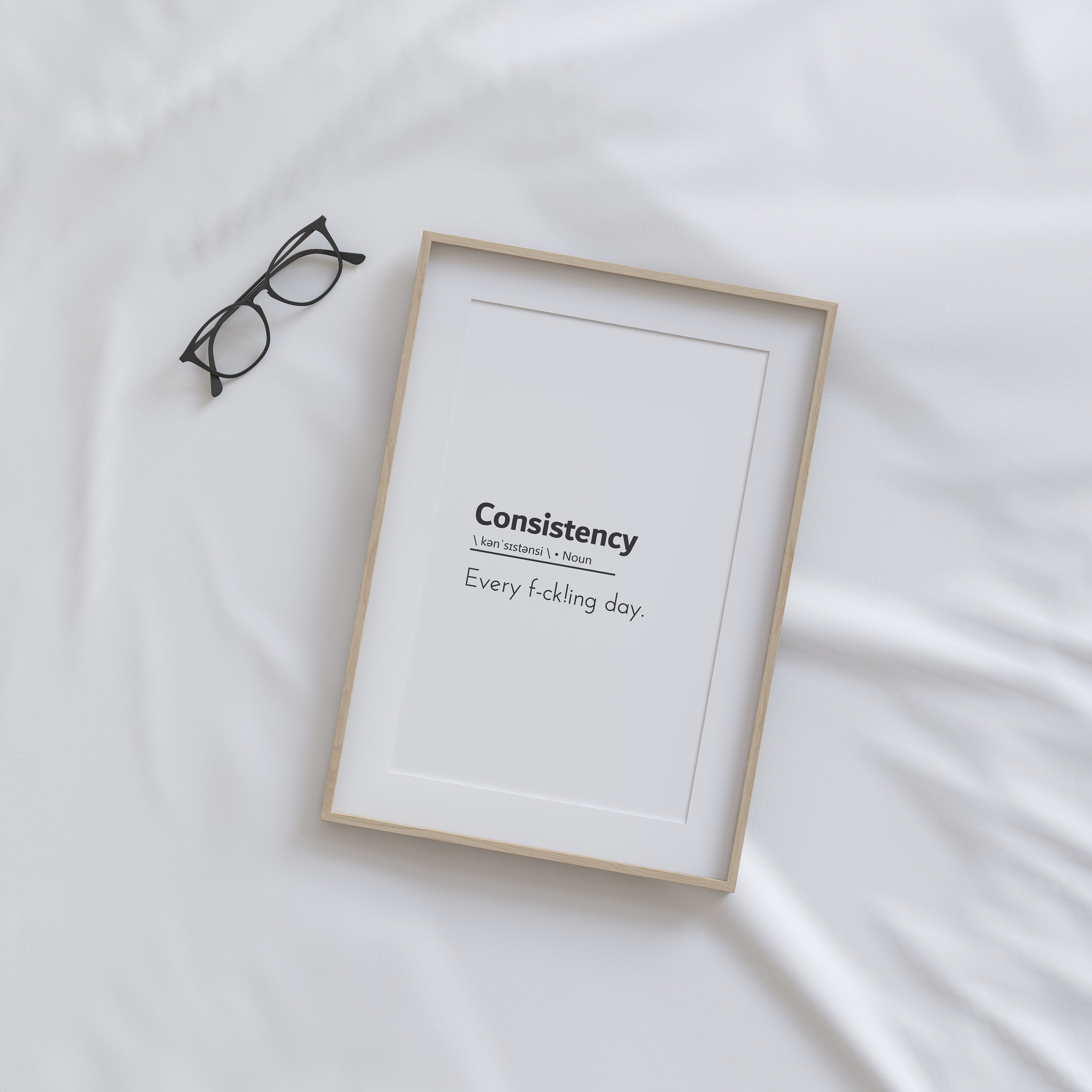 Consistency Definition Consistency Poster Gym Quotes Funny Motivational ...