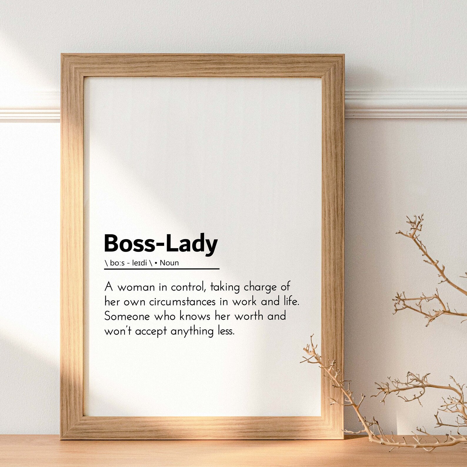 Boss Lady Definition Boss Lady Quote Women Work From Home Boss Lady ...