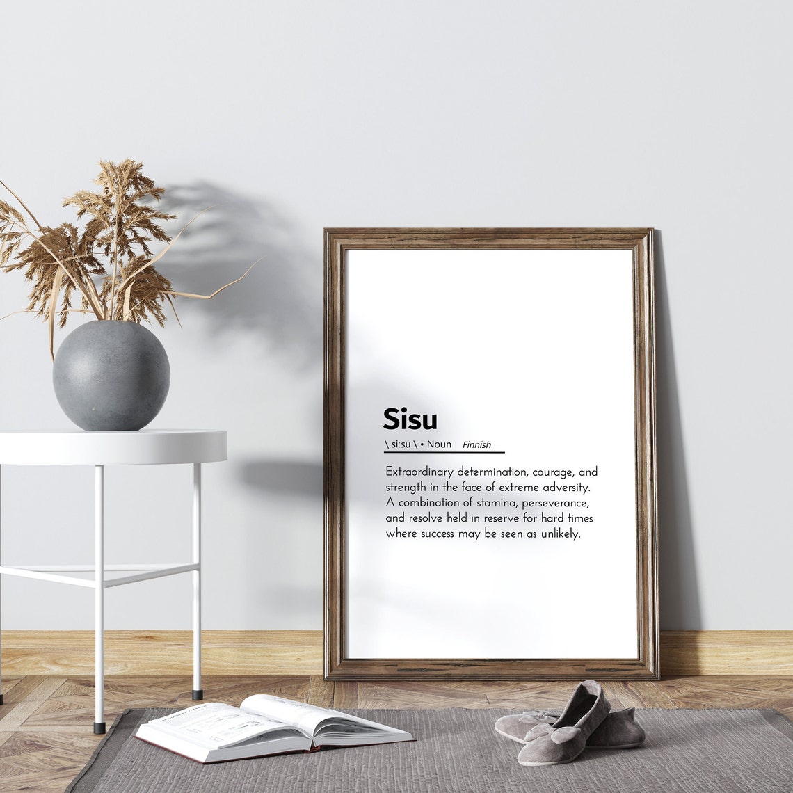 Sisu Definition Sisu Wall Art Sisu Print Nordic Definition - Etsy