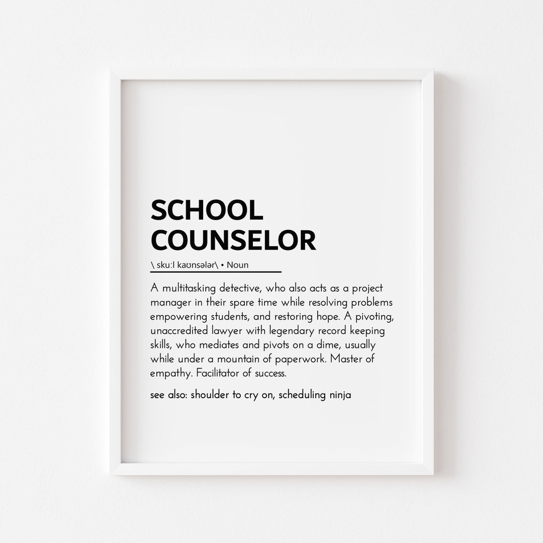School Counselor Definition, School Psychologist Definition, School ...