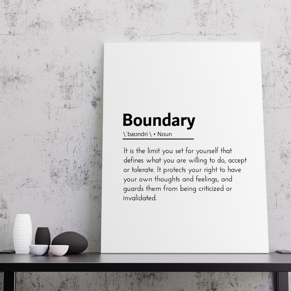 Boundary Definition Personal Boundaries Personal Growth Boundary ...