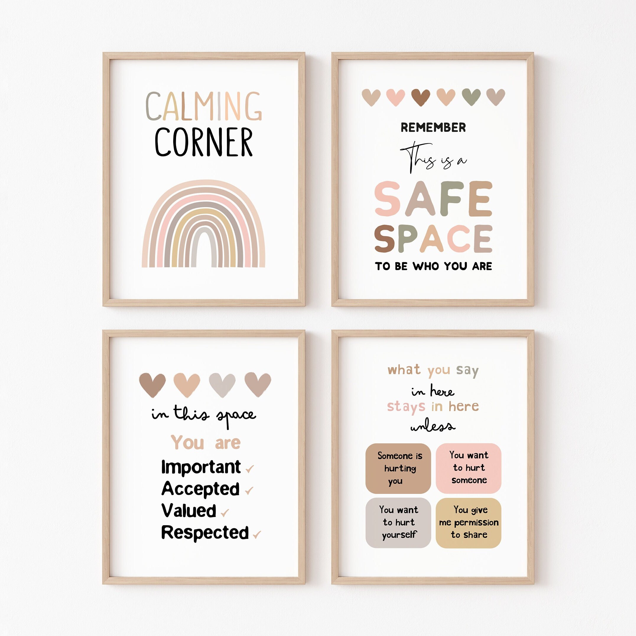 Mental Health Posters School Counseling Quote Dbt Emotional Regulation ...