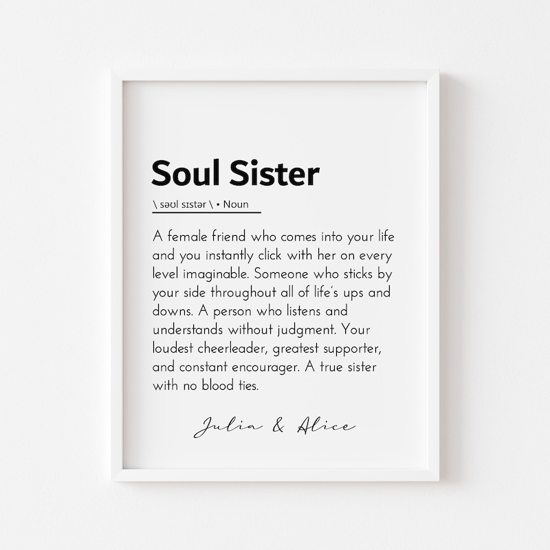 Soul Sisters - Etsy