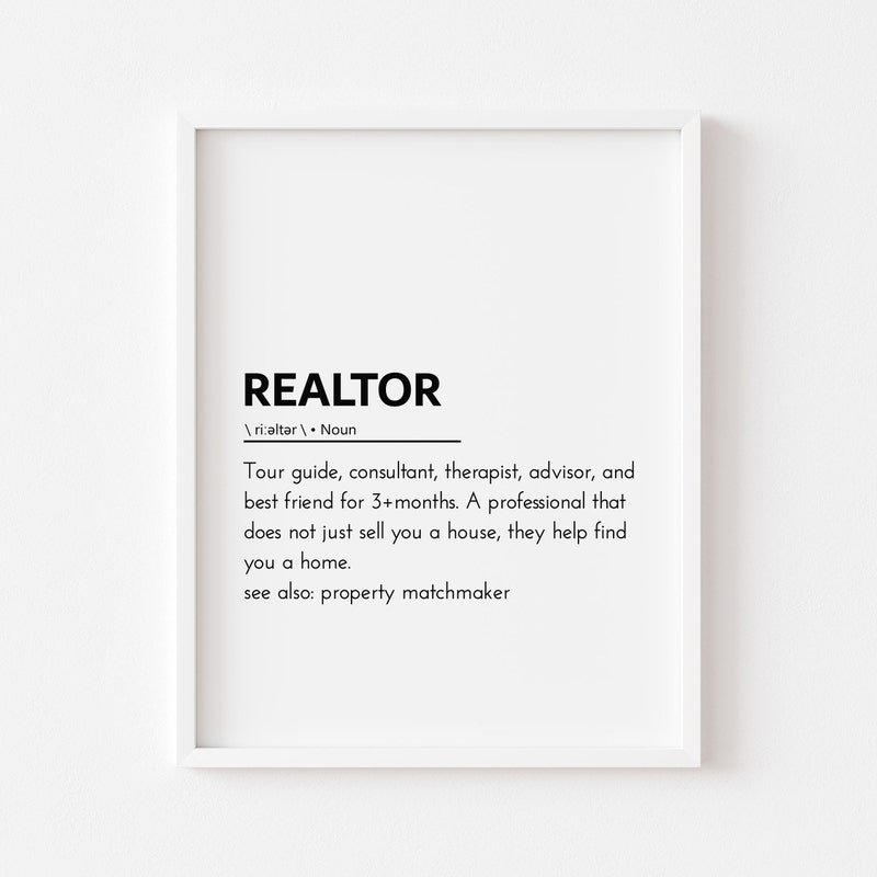 Realtor - Etsy