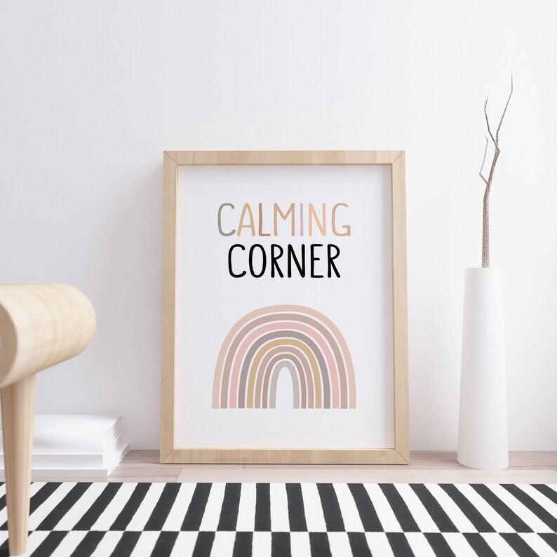 Calm Down Corner Home, We Can Do Hard Things, Kids Affirmations ...